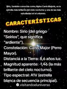 SIRIO: Alpha Canis Majoris - Visitando El Universo